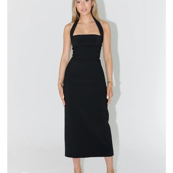 Odd Muse Dresses Odd Muse Halter Neck Midi Dress Poshmark